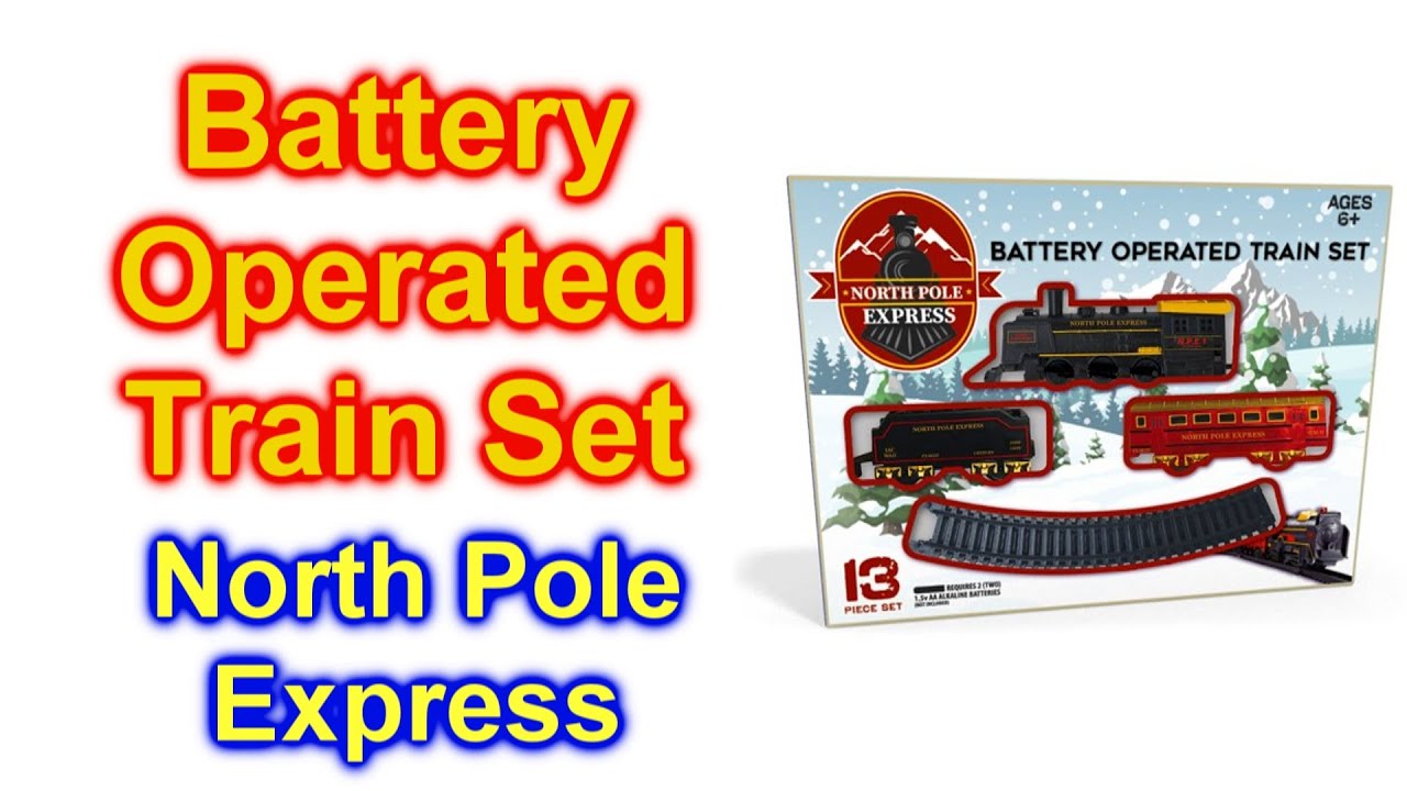 North Pole Express Train Set Review - YouTube