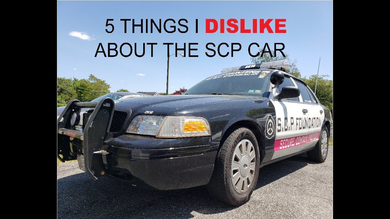 5 Things I Dislike about the SCP Car - YouTube