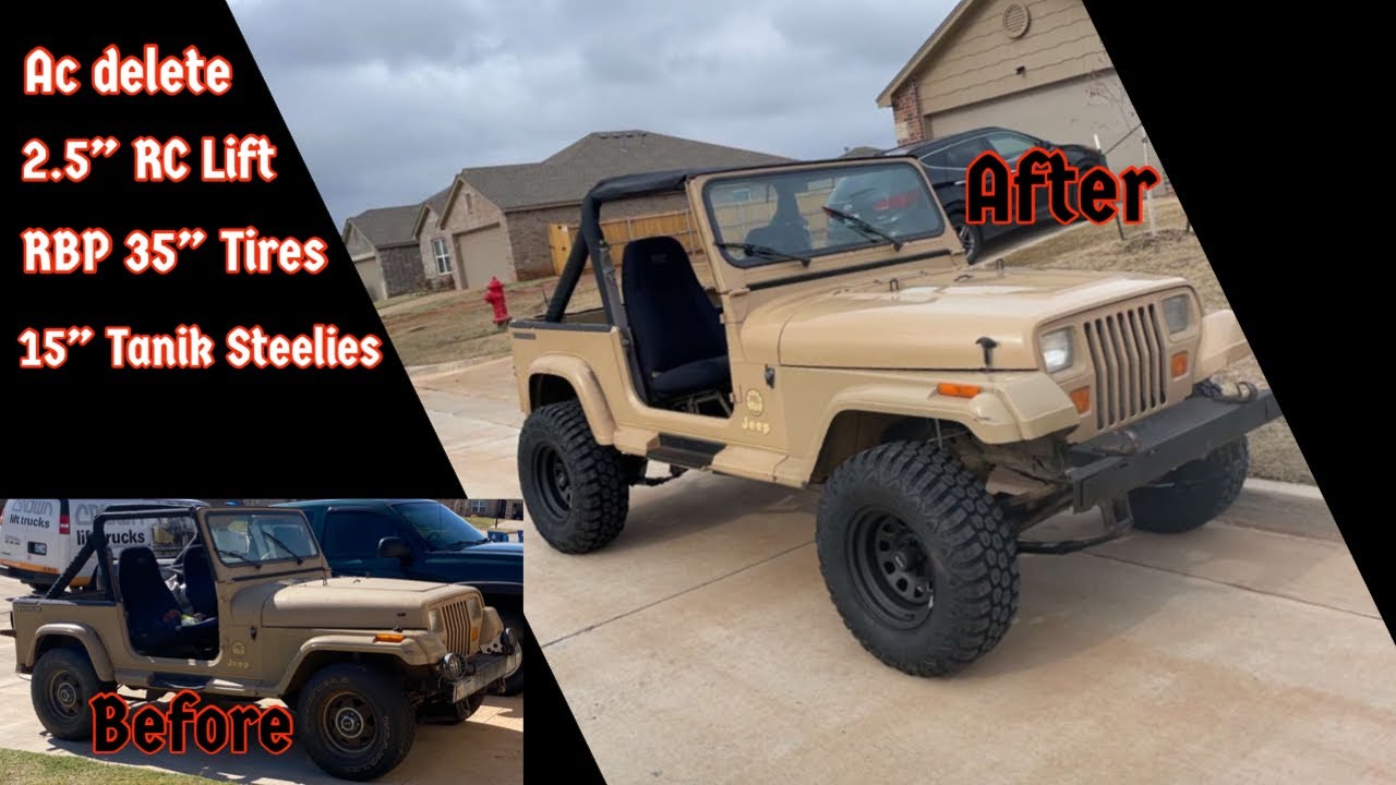 Restoring My Grandpas RANCH JEEP YJ!! Lift Kit, Fuel System, Interior ...