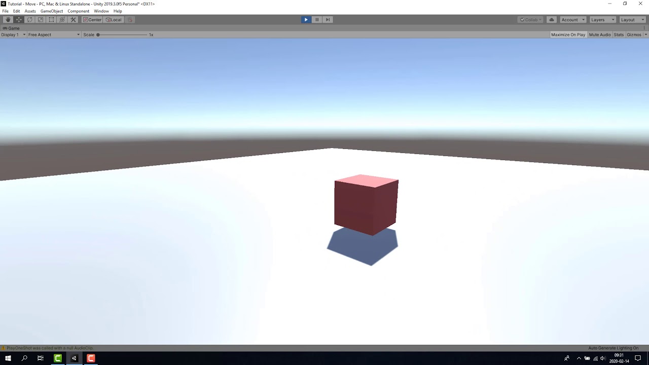Unity Skapandet av Template Computer Move RunningGuy - YouTube