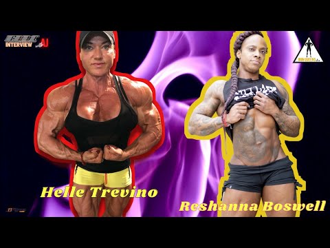 FBBC | INTERVIEWS | Pro Female Bodybuilder Helle Trevino & Pro Female Bodybuilder Reshanna Boswell