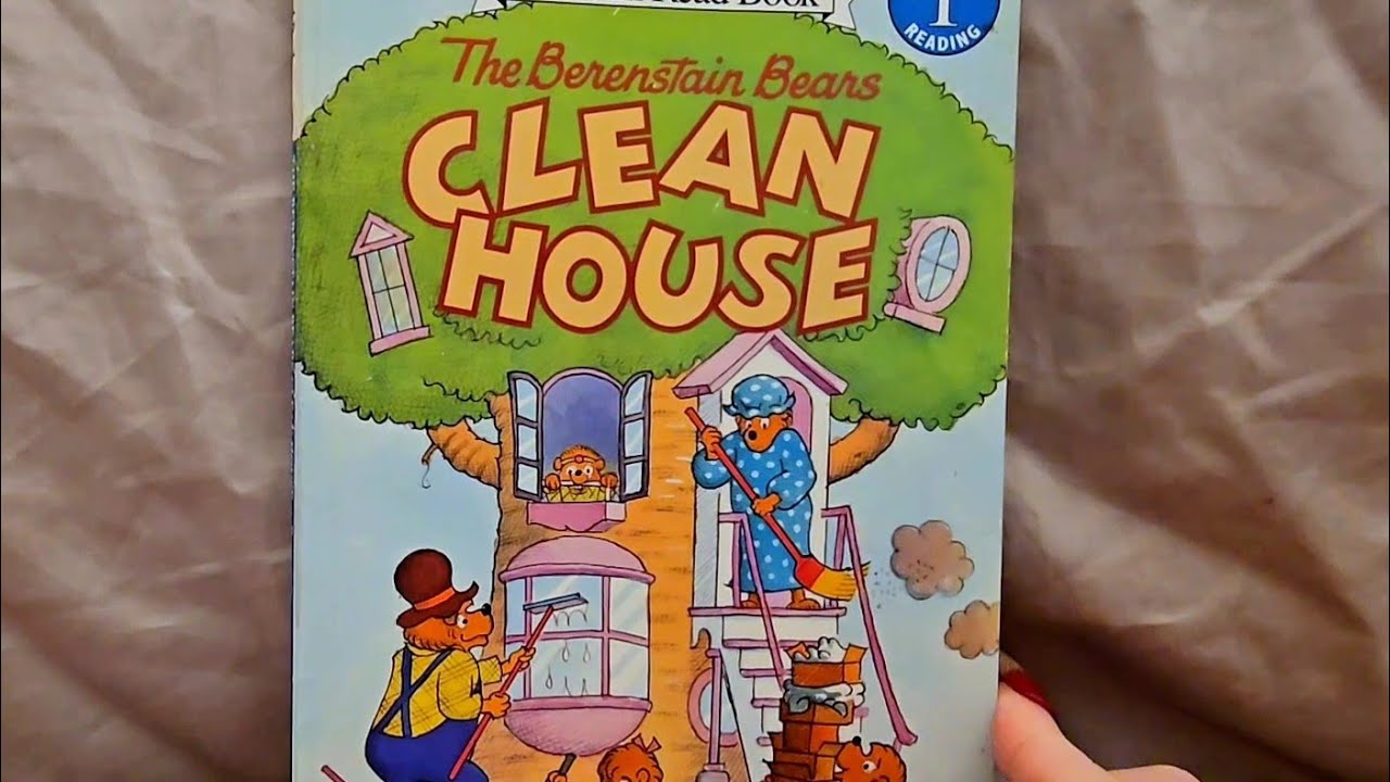 Kids book read aloud: The Berenstain Bears Clean House - YouTube
