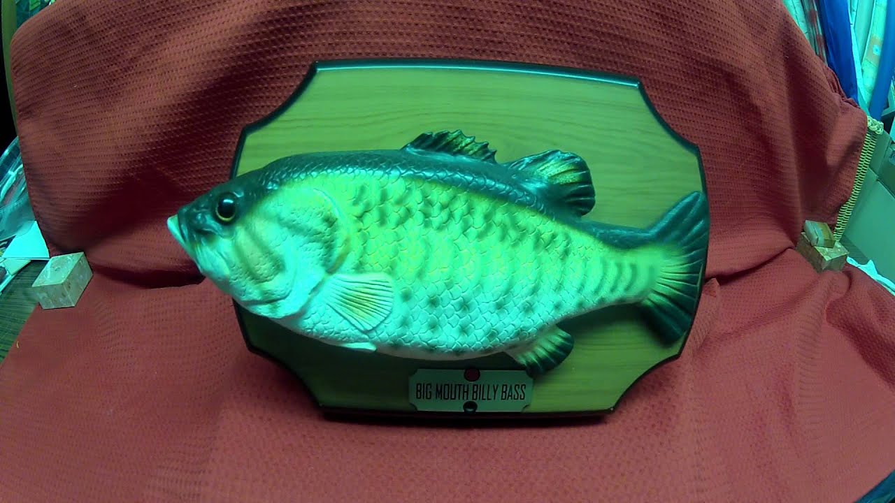 Big Mouth Billy Bass singender Fisch - YouTube