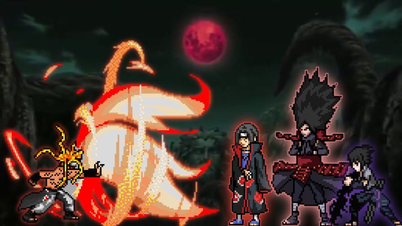 Akatsuki Naruto OP(New) VS Itachi S1 OP & Sasuke Indra OP & Madara OP ...