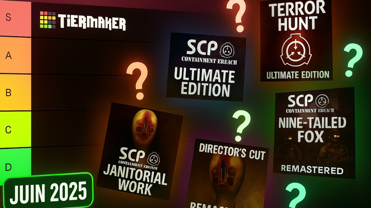 QUEL EST LE MEILLEUR MOD ? - SCP:CB MODS TIERLIST (Juin 2025) - YouTube
