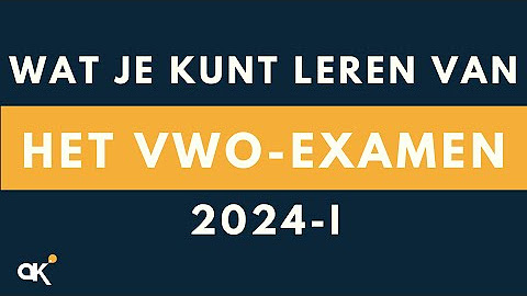 Vwo-eindexamen Nederlands - YouTube