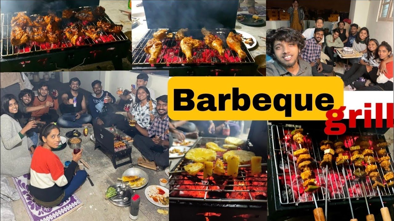 House Party | Barbeque Grill at home | Weekend with friends at home ...