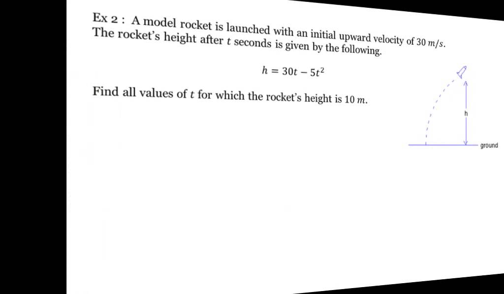 Math 1a 1b Pre Calculus Quadratic Equation Word Problems Youtube