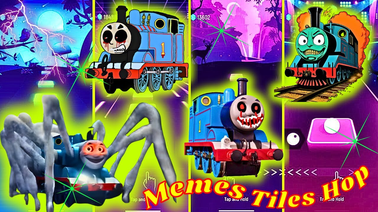 Spider Thomas vs Thomas the Train vs Evil Thomas vs Thomas Train EXE ...