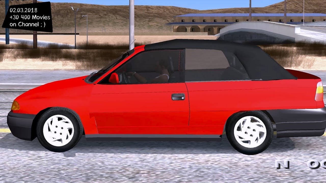 Opel Astra F Cabrio Grand Theft Auto San Andreas GTA SA MOD _REVIEW ...