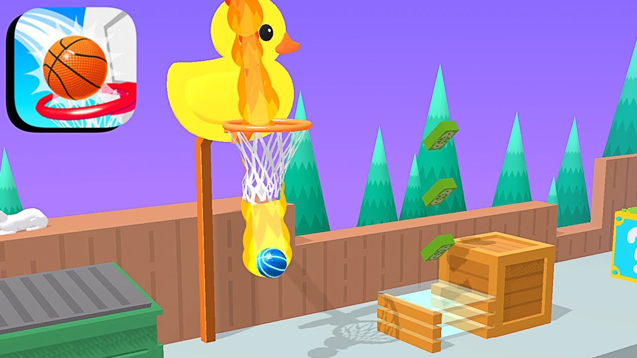Bounce Dunk - All Levels Gameplay Android,ios (Part 102) - YouTube