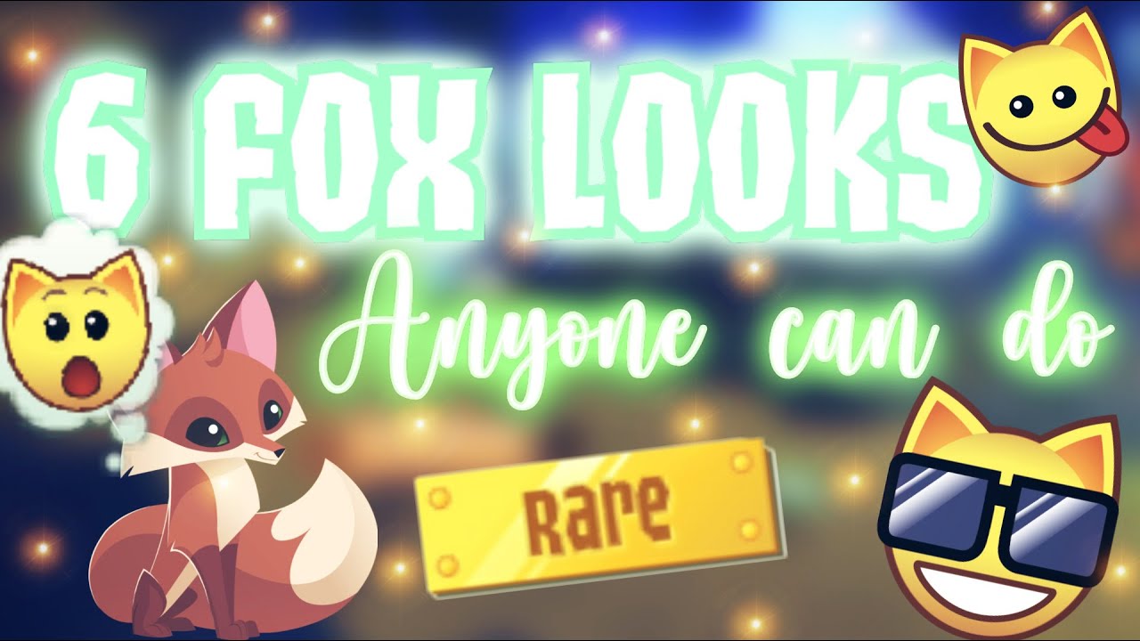 6 FOX LOOKS ANYONE CAN RECREATE! // AJPW//ANIMAL JAM//FAMILY4ME - YouTube