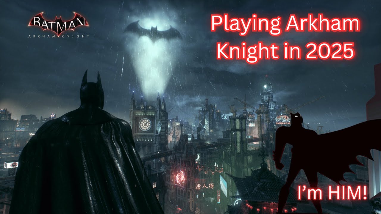 Batman fanboy plays Arkham Knight for the first time! - YouTube