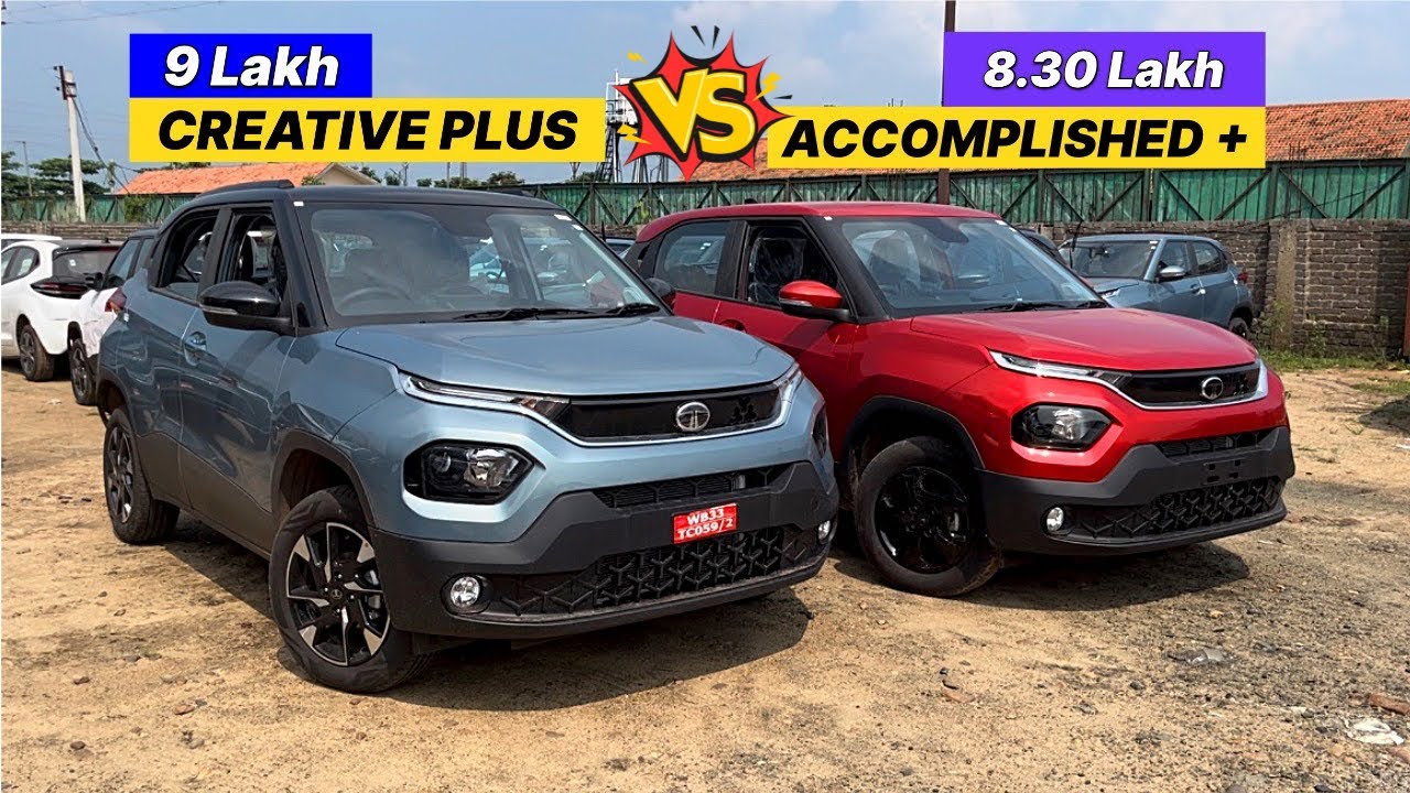 *UPDATED* Tata Punch Creative Plus vs Accomplished Plus 🔥 Detailed ...