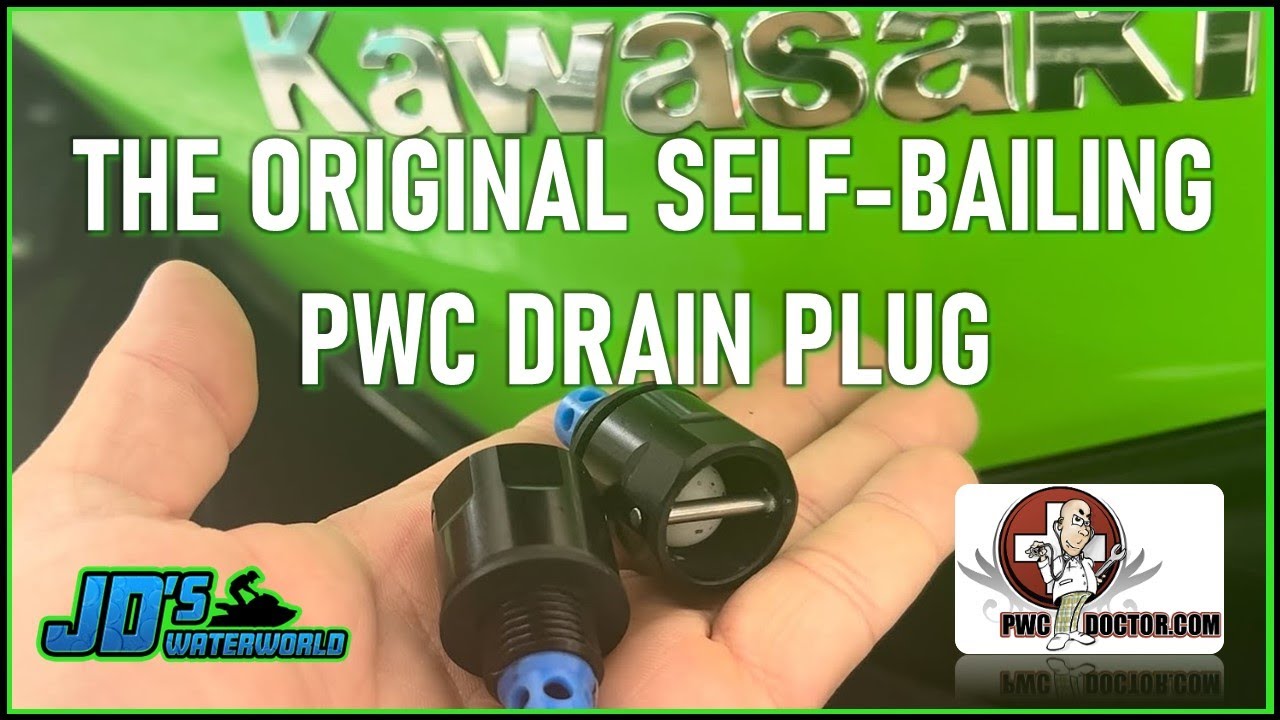 The Original Self Bailing Drain Plug - Versiplug by ⁠PWC Doctor - Made ...