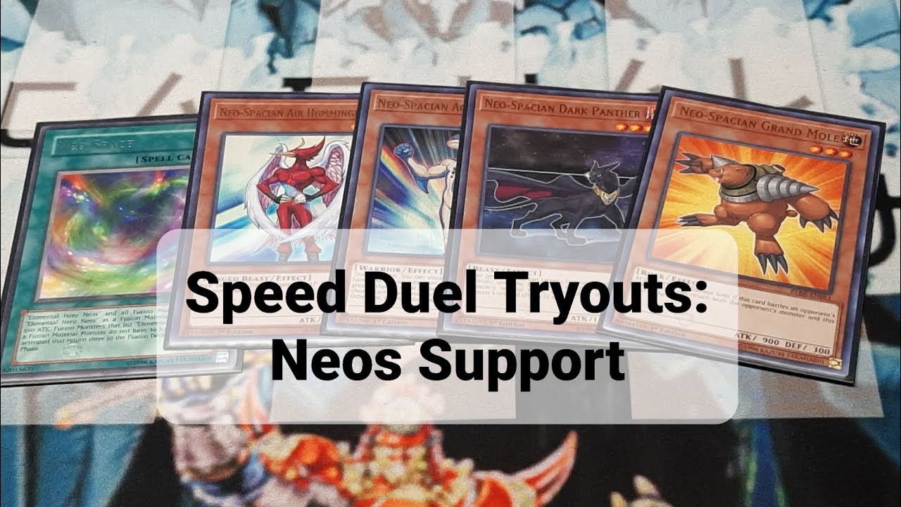 Speed Duel Tryouts: Neos Support - YouTube