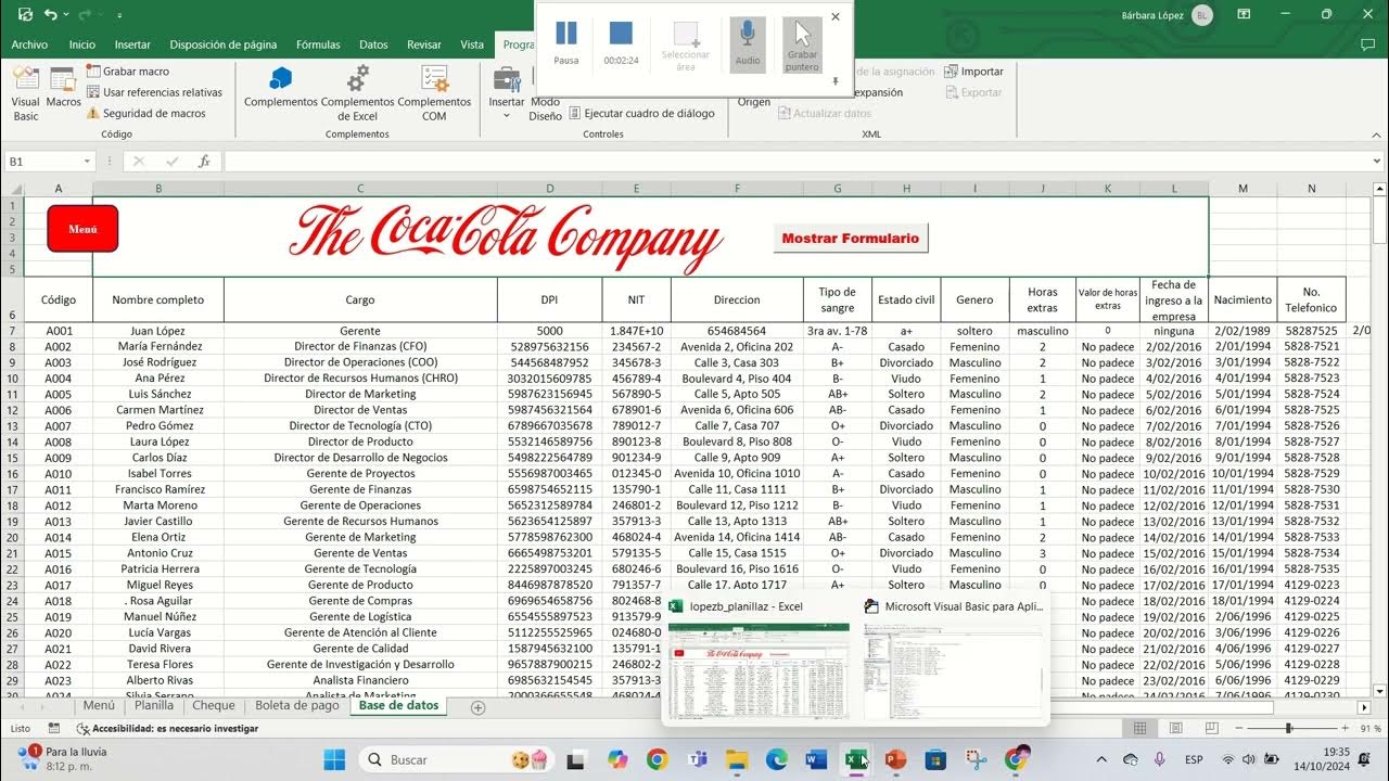 Aprende a hacer tu propia base de datos en Visual Basic!! - YouTube