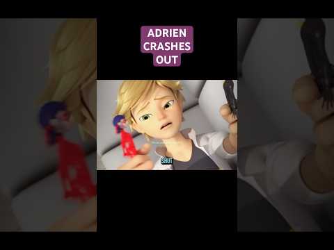 Adrien crashes out 💔 #miraculousladybug #peppapig #fanedit #mlbseason6 #adrienagreste