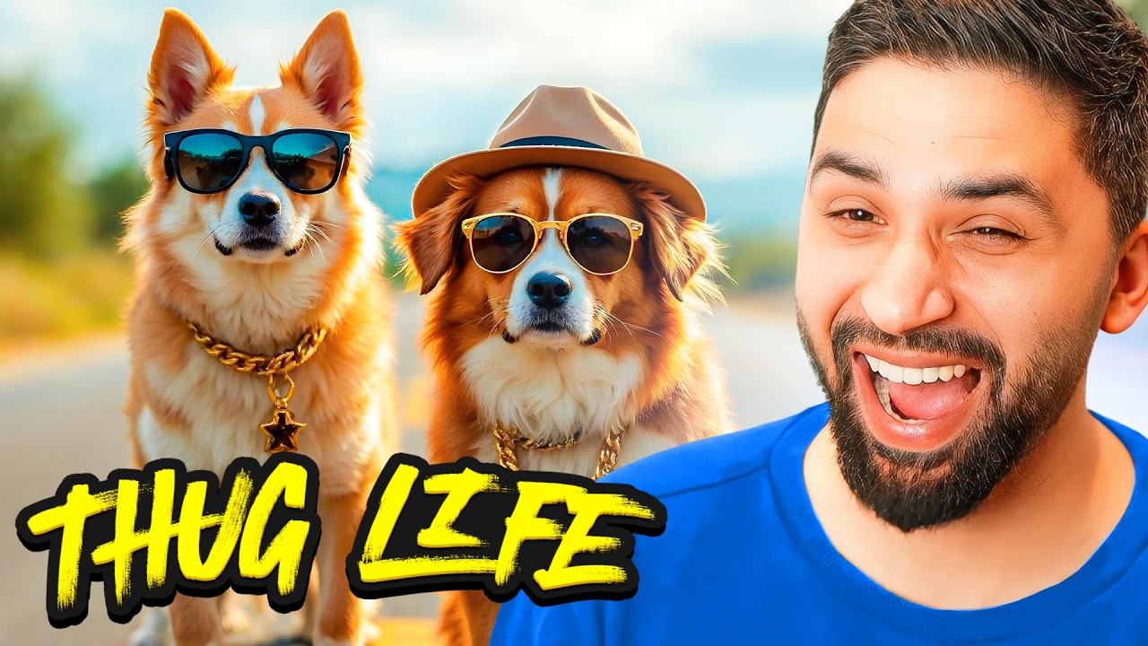 Hilarious Thug Life Animals Try Not to Laugh! | Thug Life Animals ...