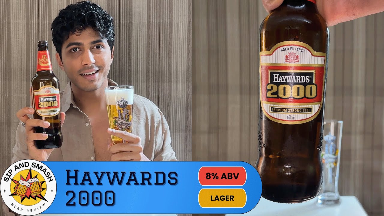 Daily Beer Review – Haywards 2000 | 650ml Chug & Rating | 8% ABV Strong ...