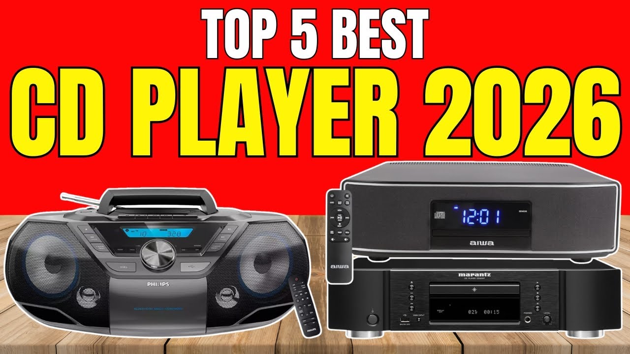Best CD Players on Amazon 2026 – Reviews & Buying Tips - YouTube