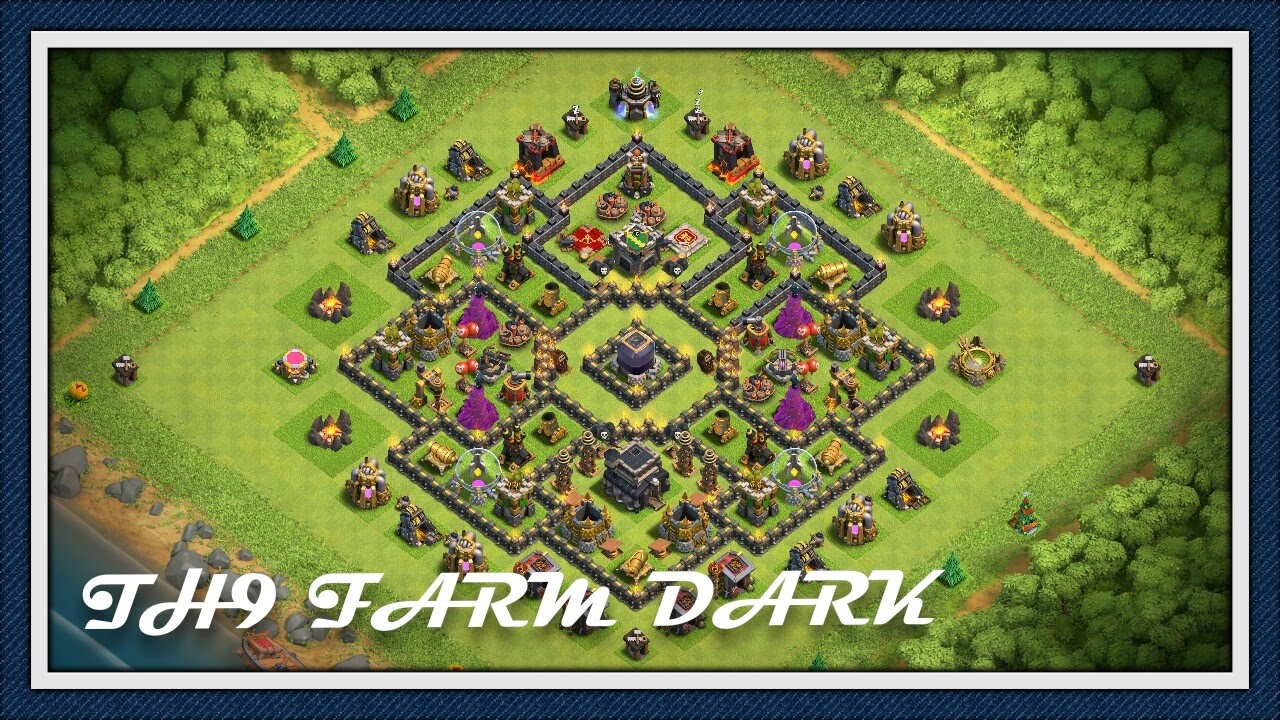 Layout cv9 farm dark - YouTube