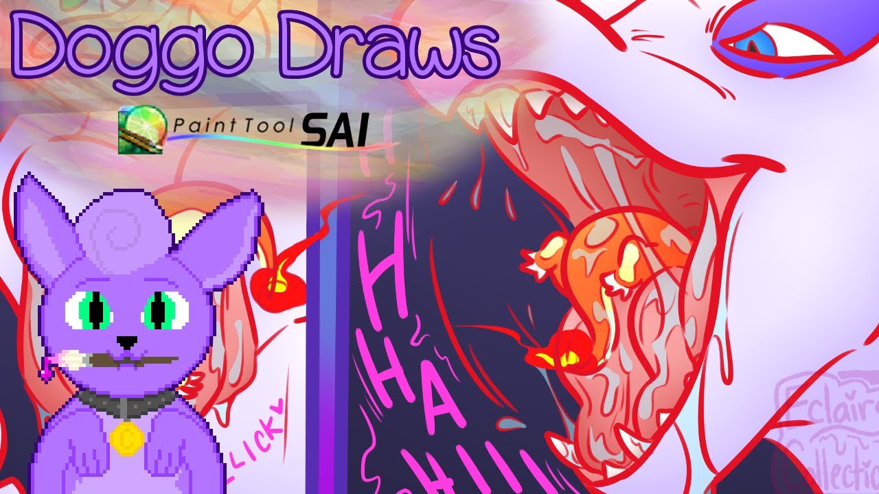 Doggo Draws | A Sovereign Show-Off 👑 [Vore, Macro, Mawplay, Pokemon ...