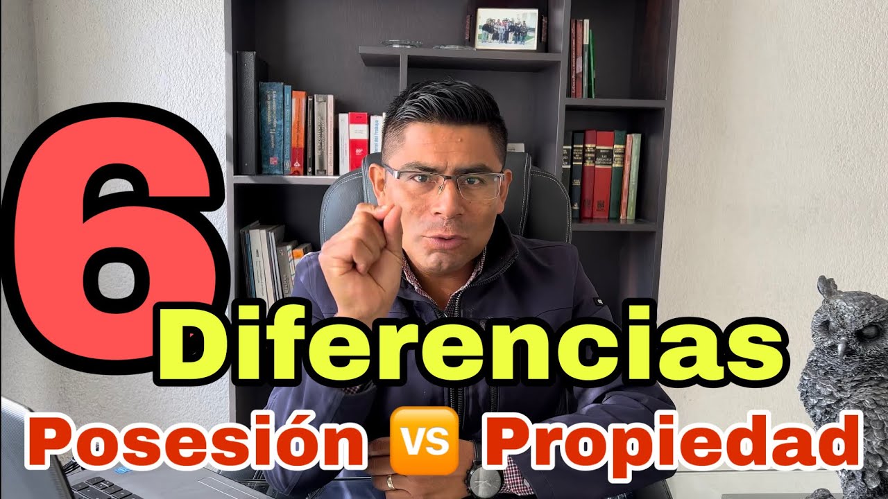 6 diferencias entre posesión y propiedad - YouTube