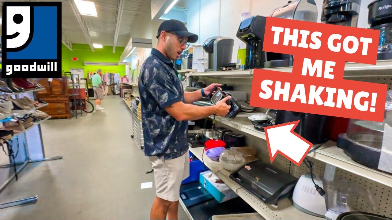 You Never Know What You'll Find at Goodwill! Thrifting Everyday Things ...