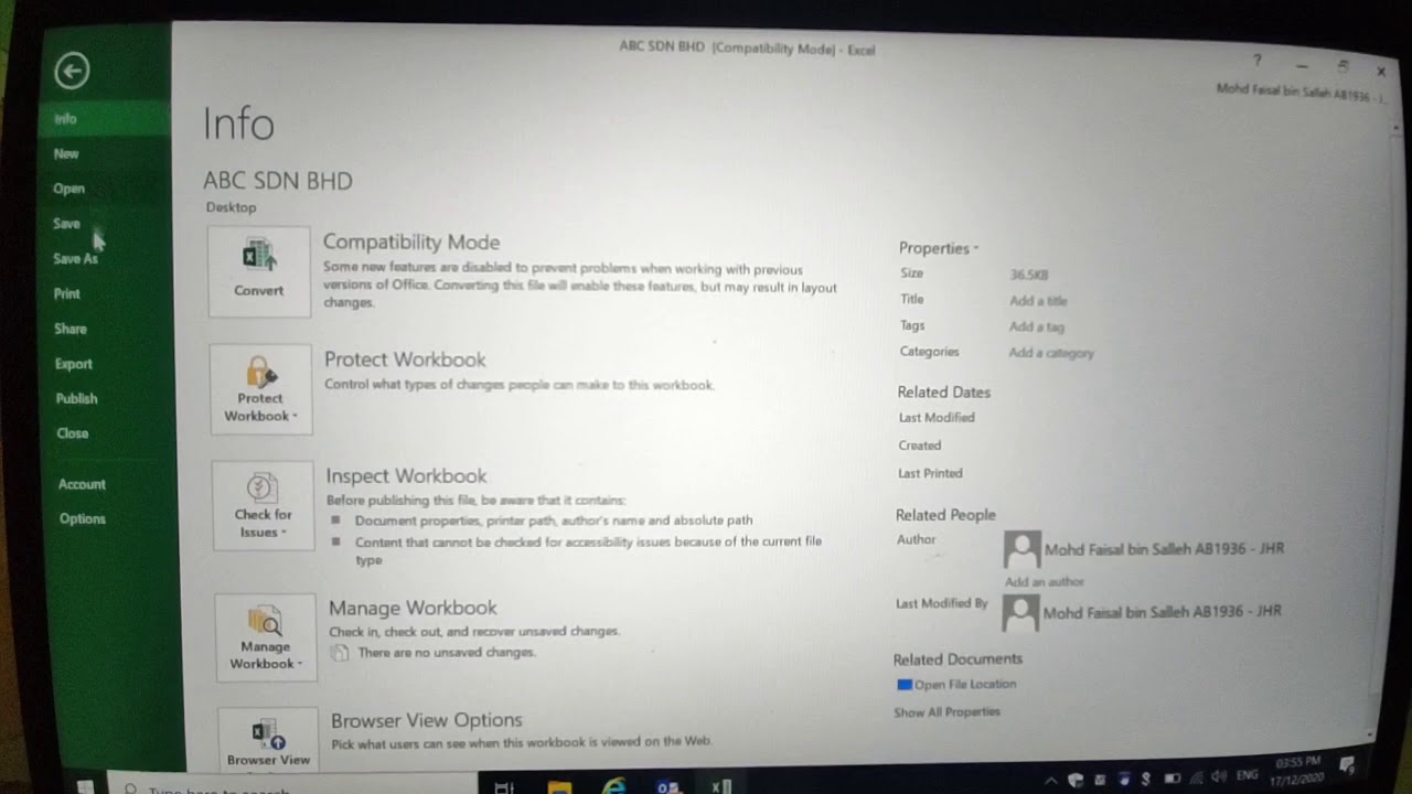 Cara Buat Fail Format CSV - YouTube