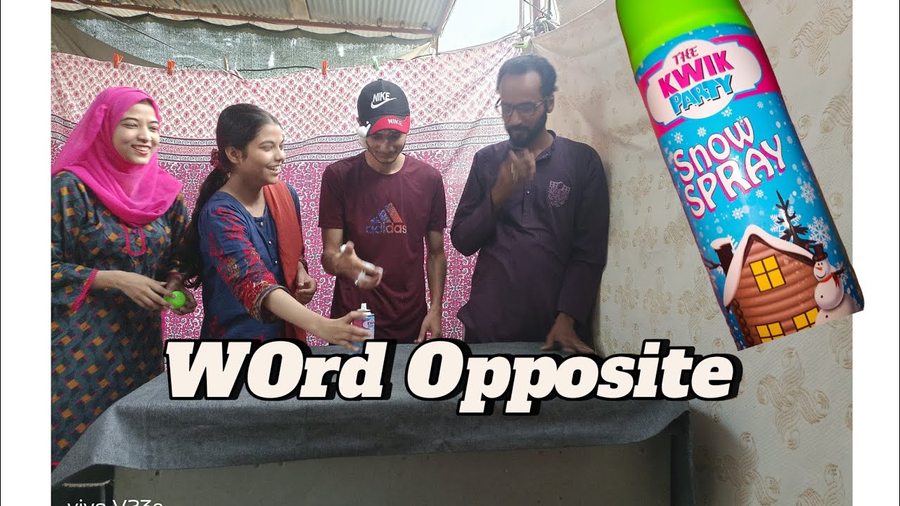 Word Opposite challenge. - YouTube