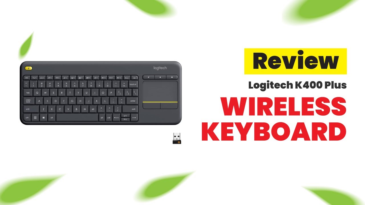 Logitech K400 Plus Wireless Touch: Ultimate HTPC Keyboard Review! - YouTube