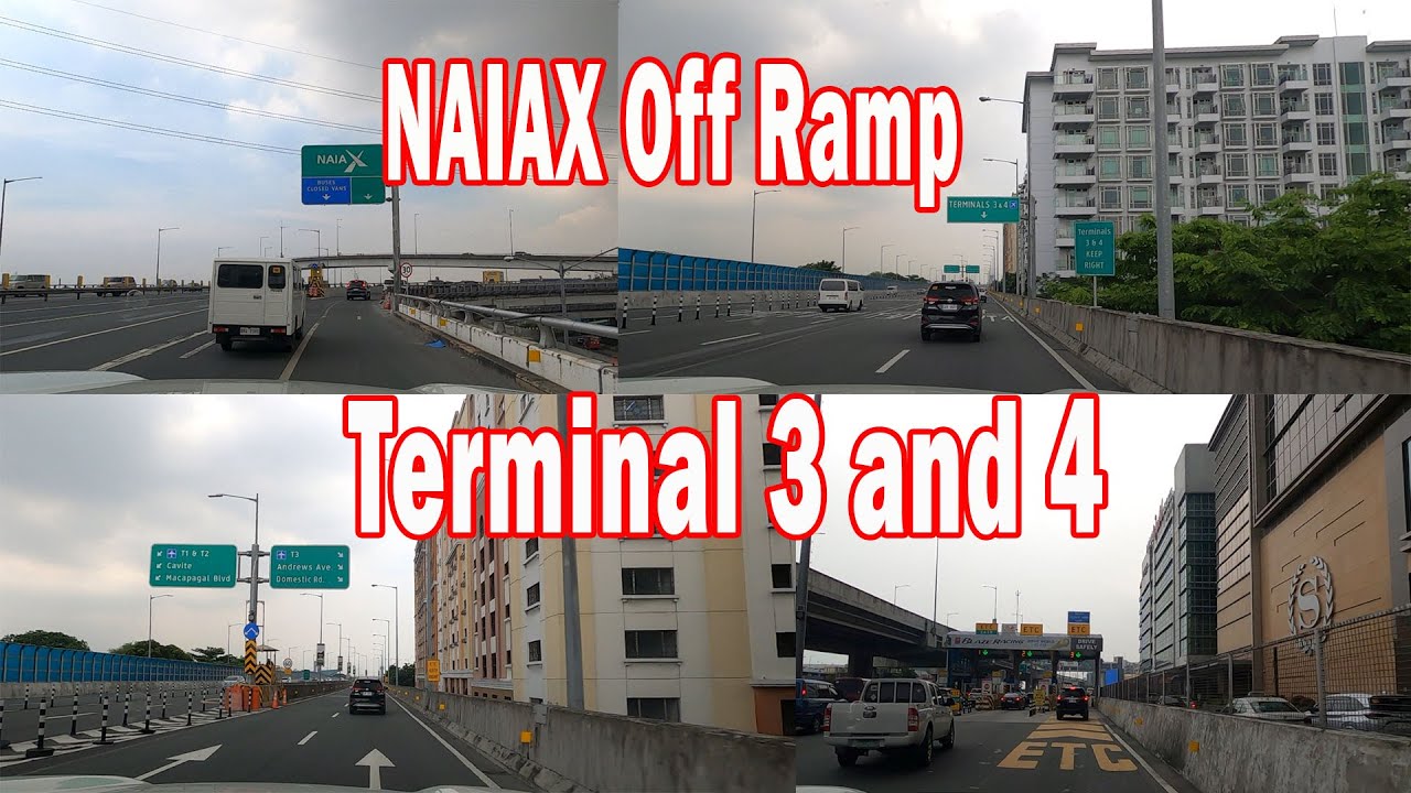 Skyway Southbound NAIAX Off Ramp Terminal 3 & 4 | Ad venturers - YouTube