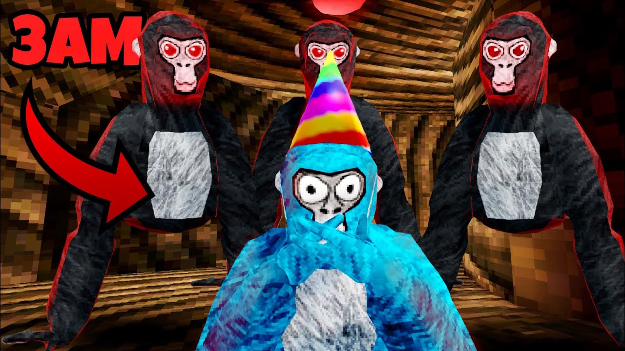 I Tried Hunting Gorilla Tag Ghosts At 3AM.. Realtime YouTube Live View ...