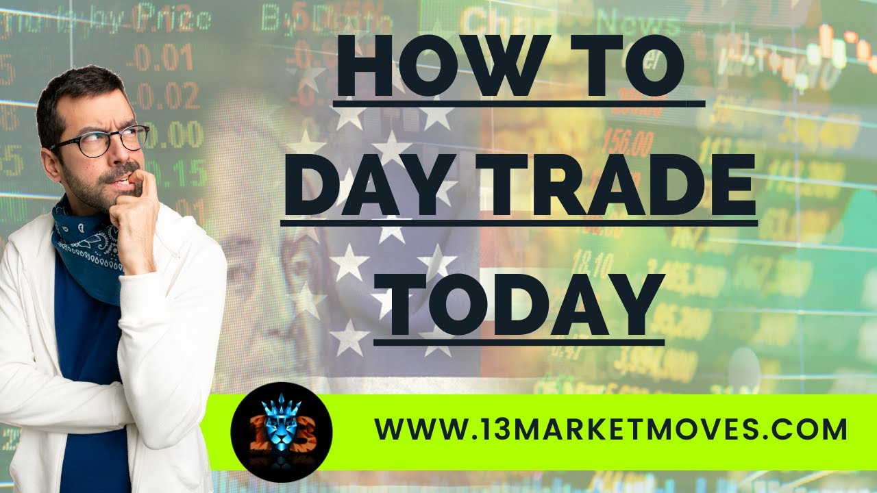WHAT DOES THIS CHART TELL US ABOUT HOW TO DAYTRADE TODAY? 13 MARKET MOVES ANALYSIS - YouTube