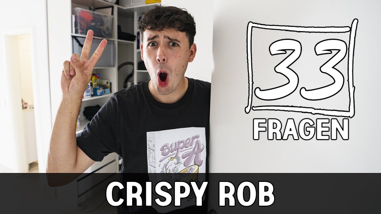 33 FRAGEN mit CRISPY ROB | Cheng - YouTube