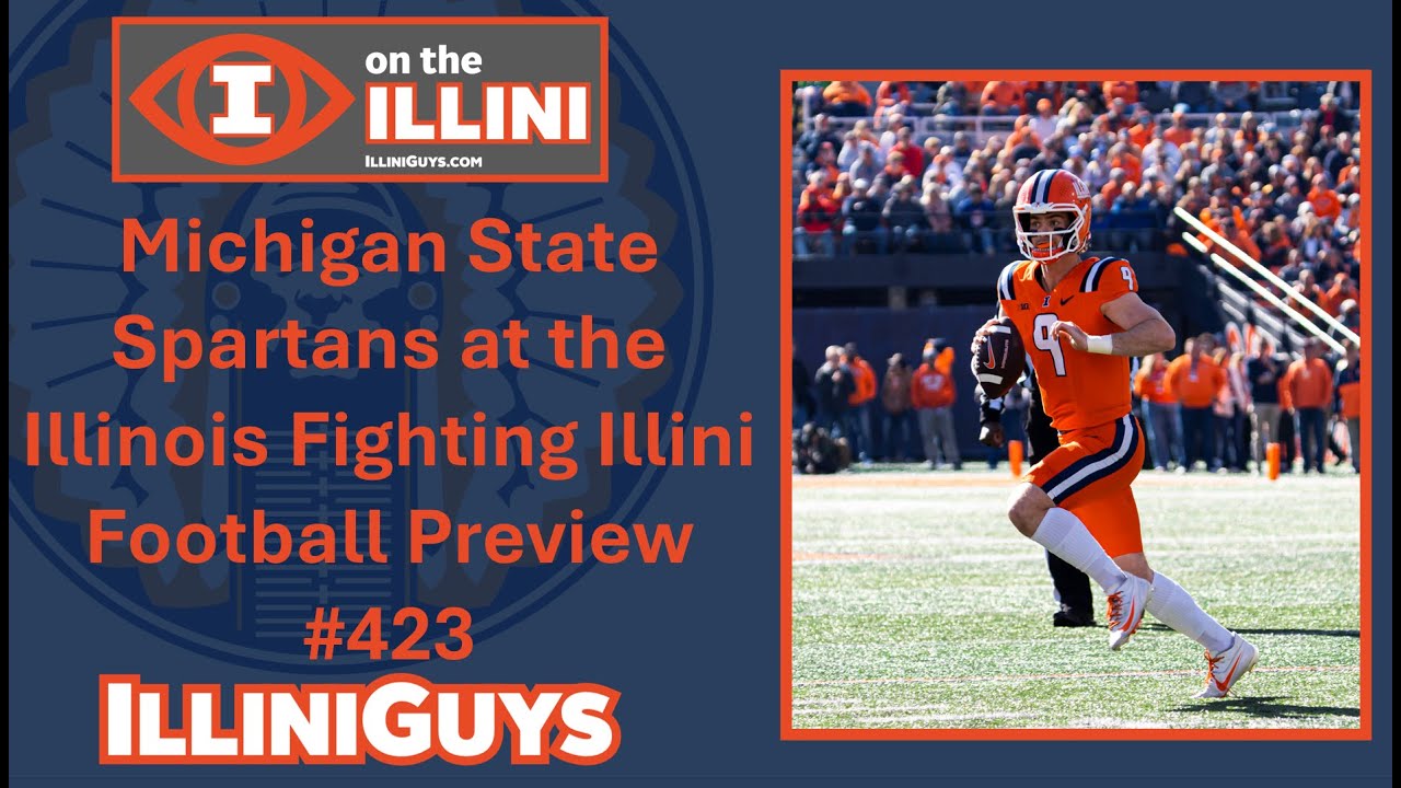 Michigan State Spartans at the Illinois Fighting Illini Football ...