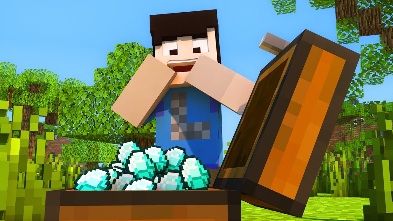 The Forgotten Treasure - Minecraft Animation - YouTube