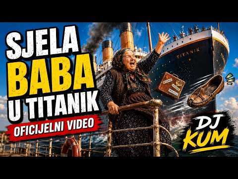 DJ KUM - SJELA BABA U TITANIK 🎵 OFFICIAL VIDEO ▶▶ - TECHNO FLUTE REMIX