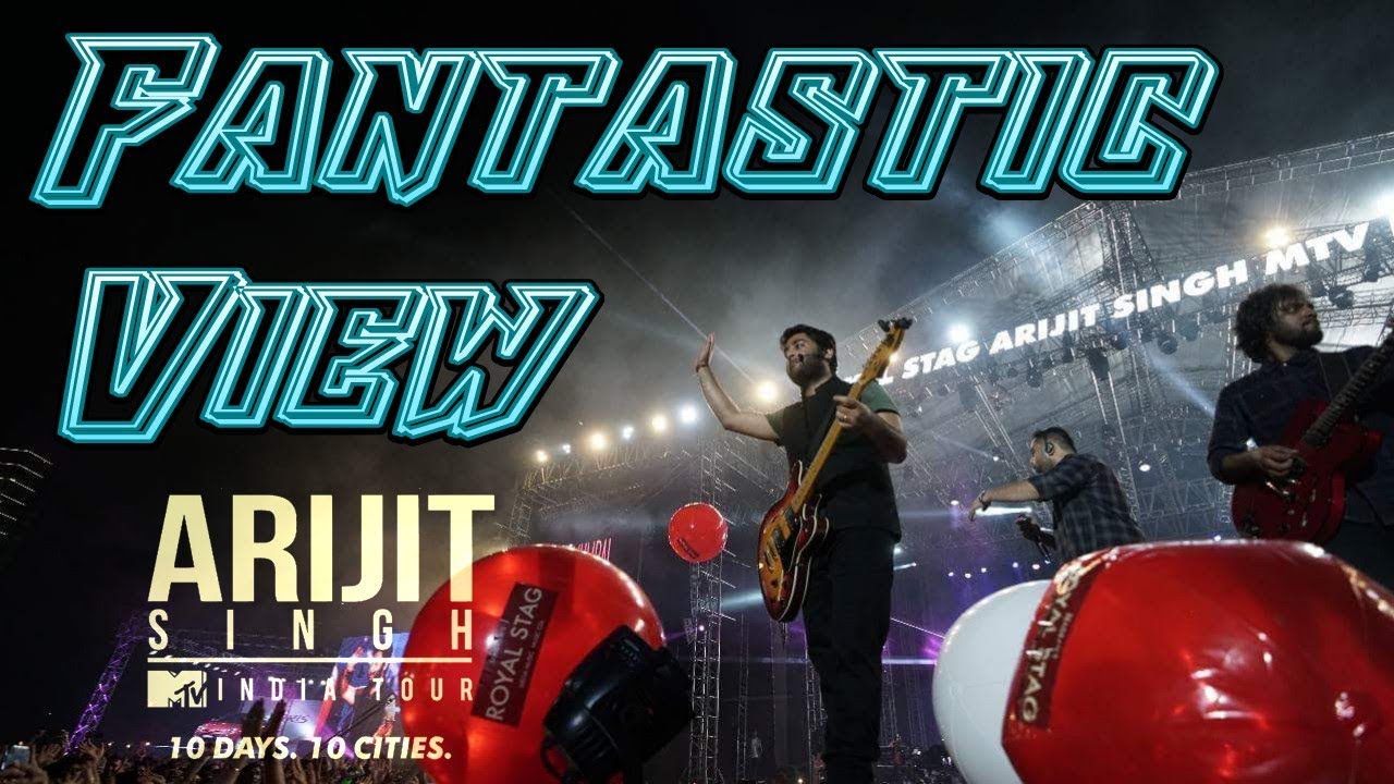 Fantastic view of Arijit Singh's LIVE concert | Mtv india tour | MMRDA ...