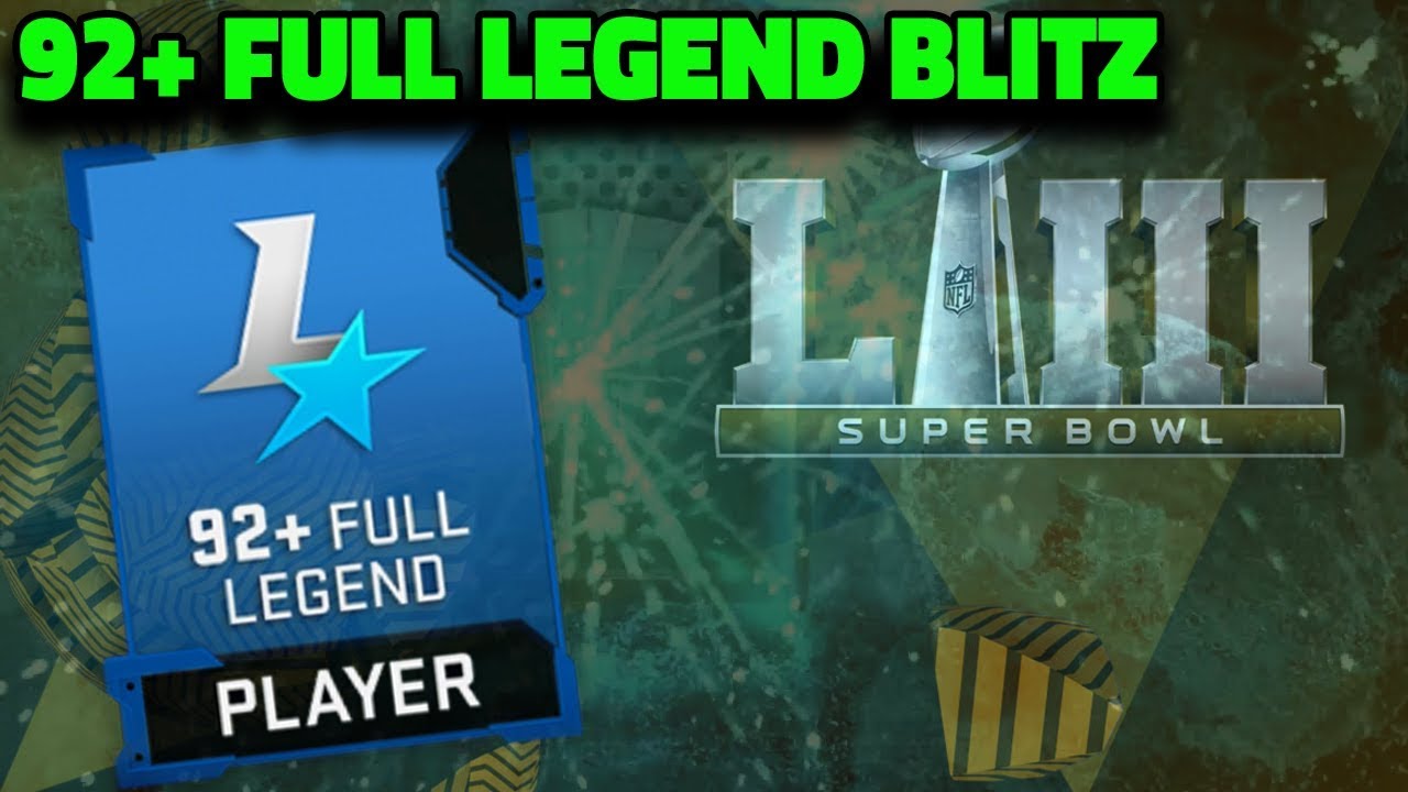 FULL LEGEND SUPER BOWL BLITZ OFFER | MADDEN 19 ULTIMATE TEAM - YouTube
