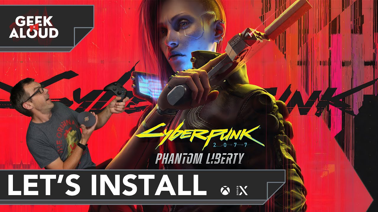 Let's Install - Cyberpunk 2077 Phantom Liberty DLC [Xbox Series X] - YouTube