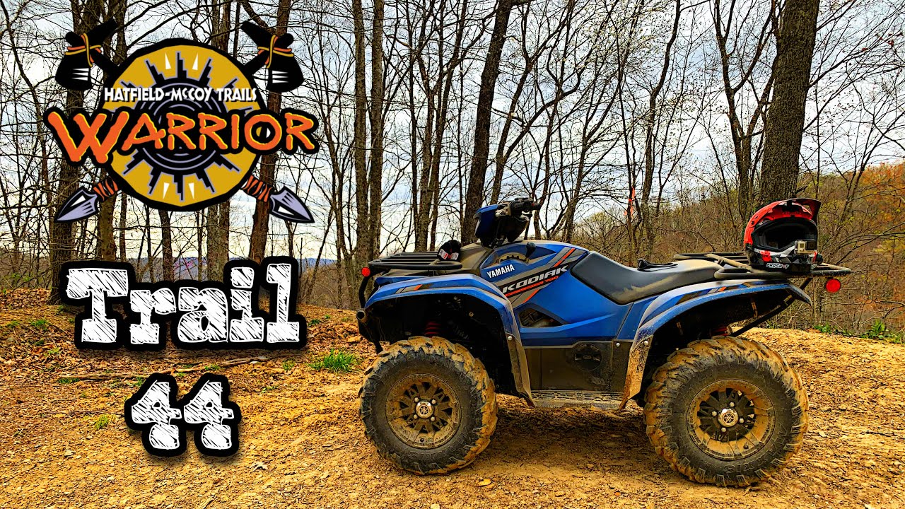 Hatfield McCoy Warrior Trail 44: Yamaha Kodiak 700 & Honda Rancher 420 ...