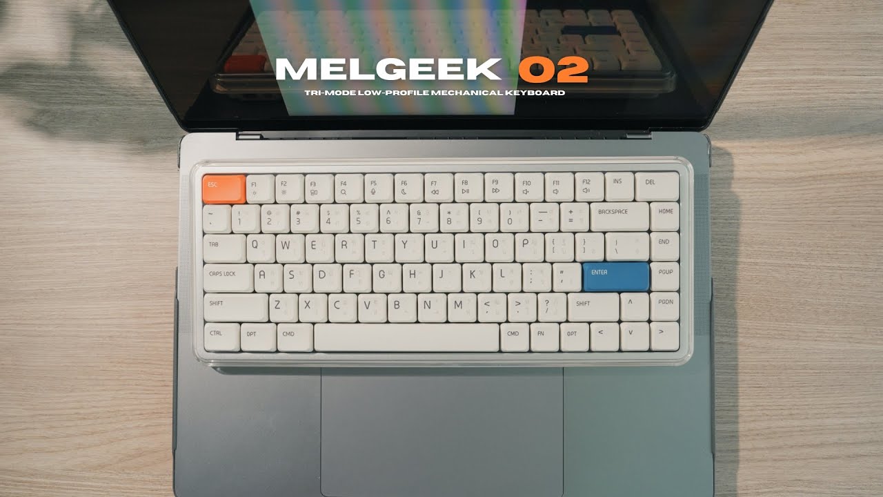 รีวิว Melgeek O2 | คีย์บอร์ดLow Profile เสียง Creamy ที่เกิดมาเพื่อ ...