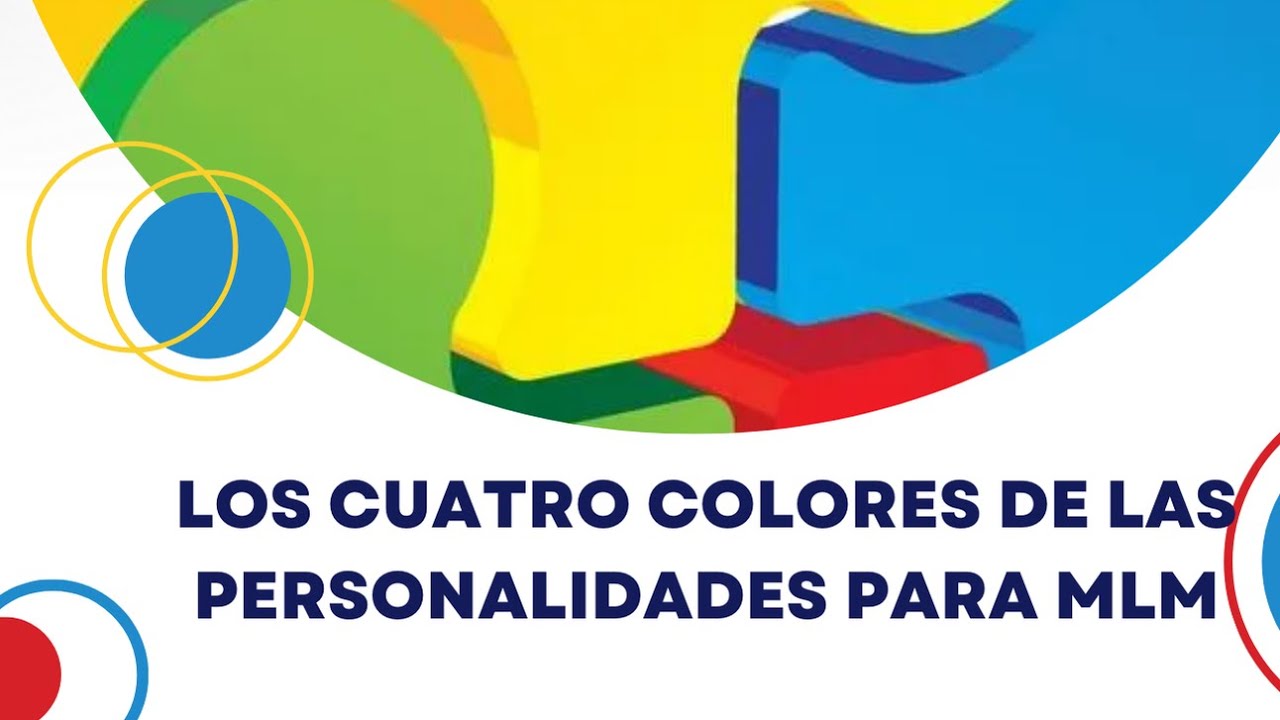 los cuatro colores de las personalidades para Multiniveles - YouTube