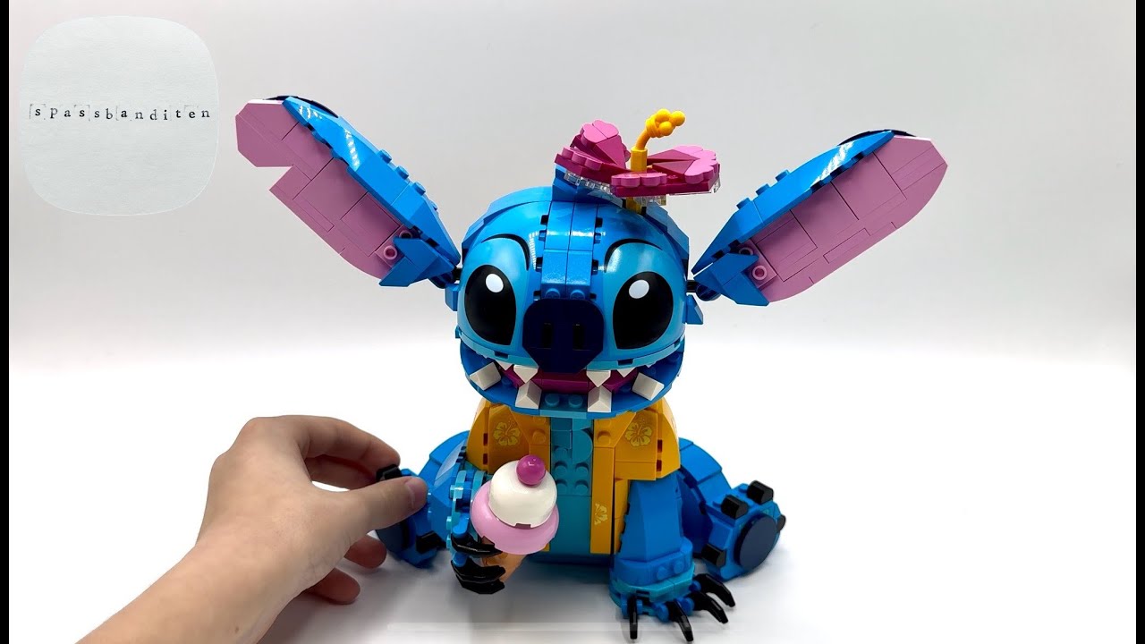 LEGO 43249 Stitch - Disney - speed build - YouTube