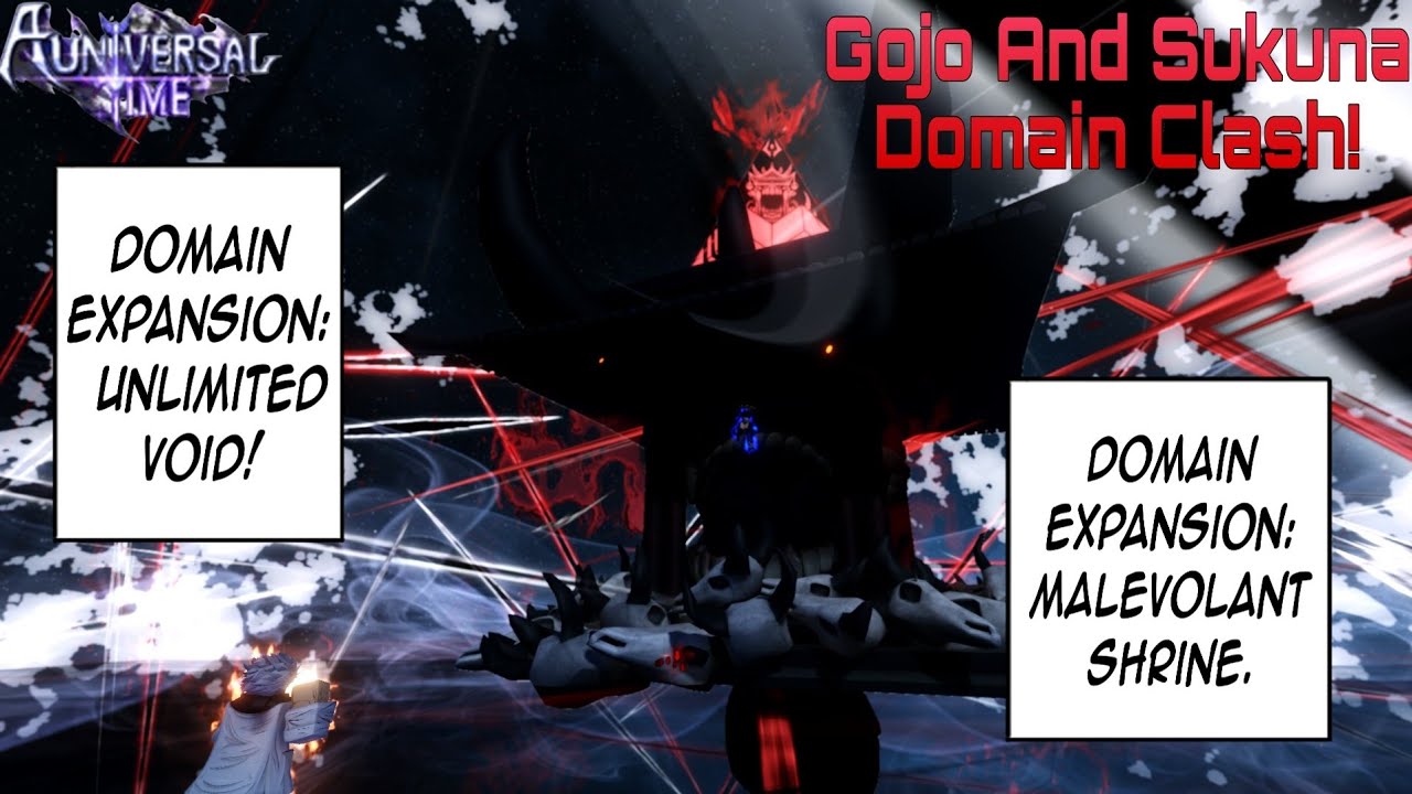 [AUT] Gojo And Sukuna Domain Clash - YouTube