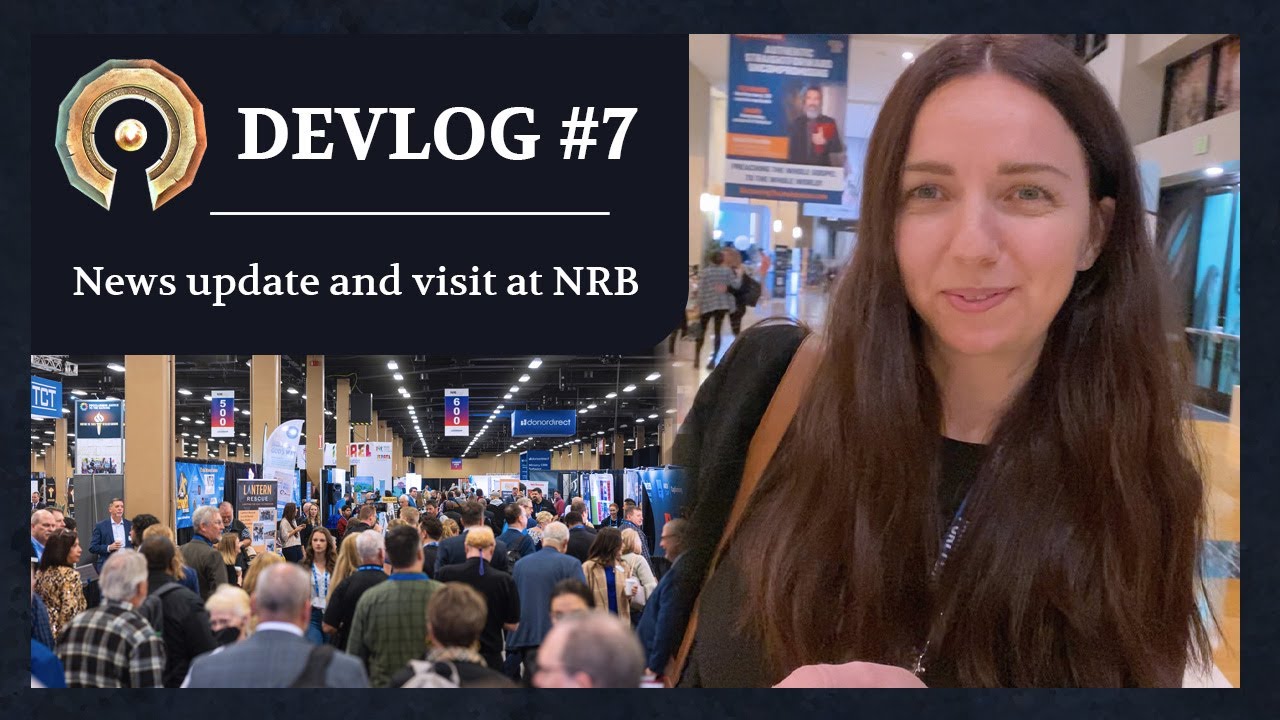 At the NRB Convention | Gate Zero // Bible X Games (Devlog #7) - YouTube