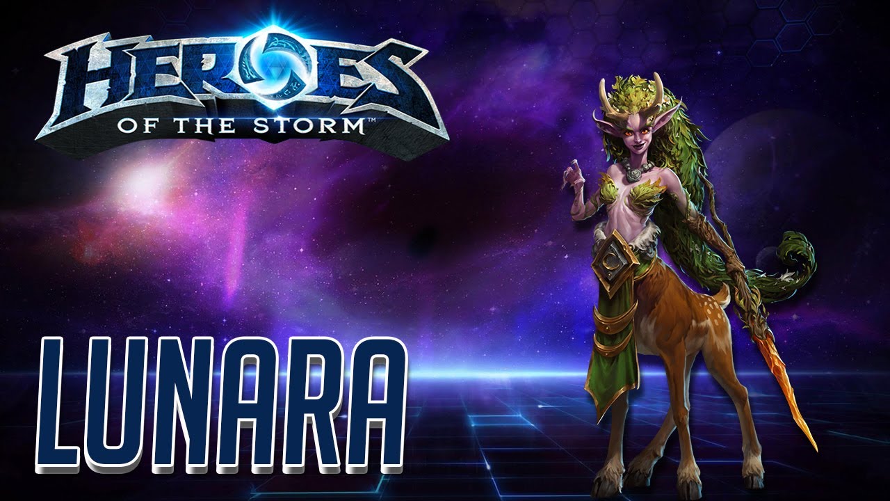 Heroes of the Storm - Lunara | CZ Let's Play - Gameplay - YouTube