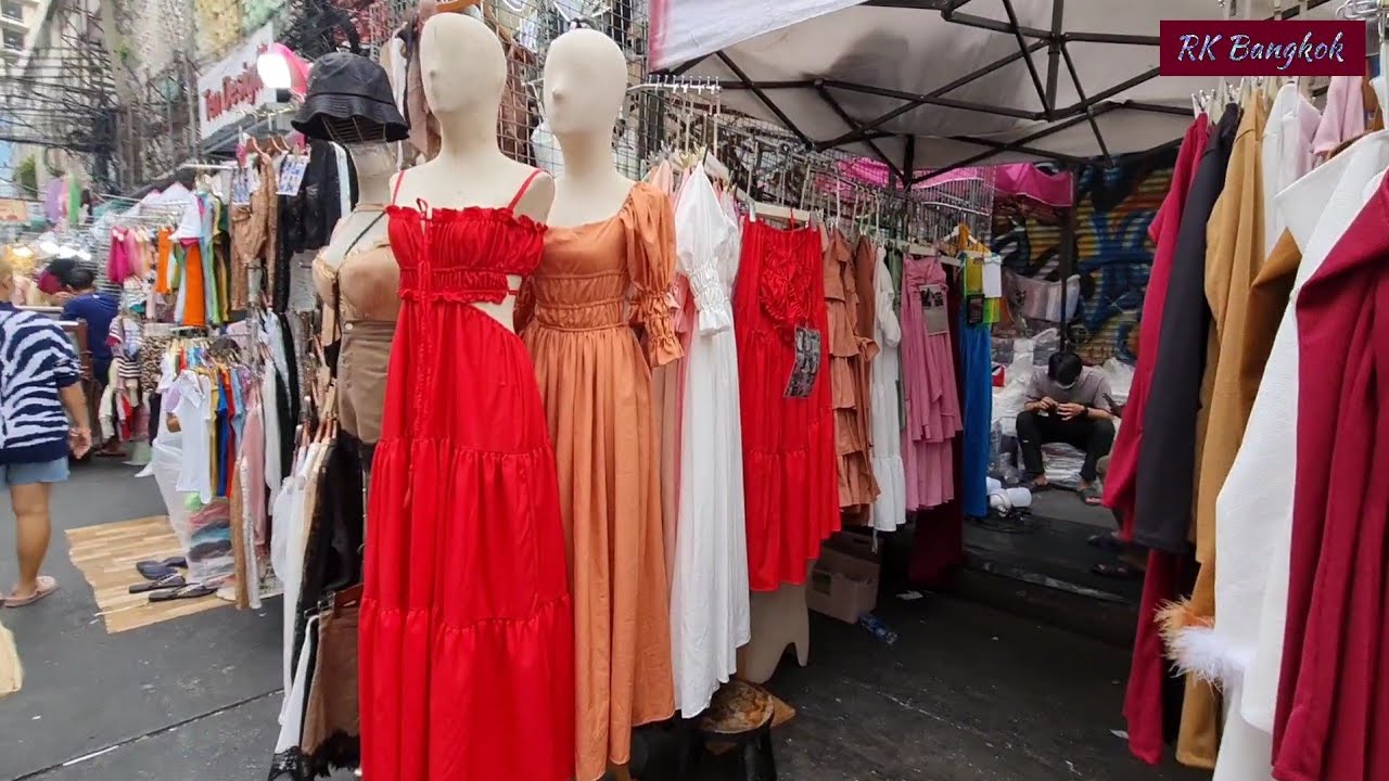 Morning Wholesale Market at Pratunam, Bangkok,Thailand,Market open 4am ...
